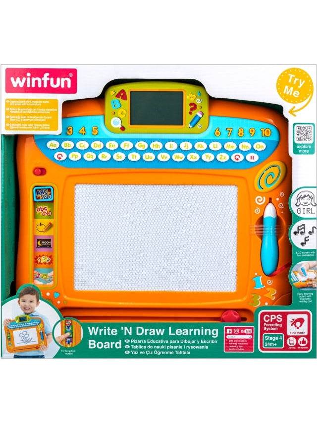 Winfun Write 'N Draw Learning Board – Klick Africa