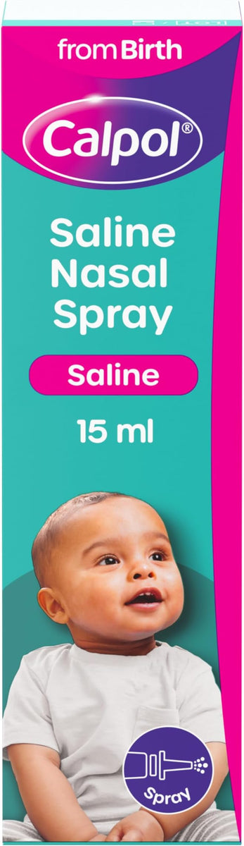 Calpol Saline Nasal Spray (Suitable from Birth) - 15ml – Klick Africa
