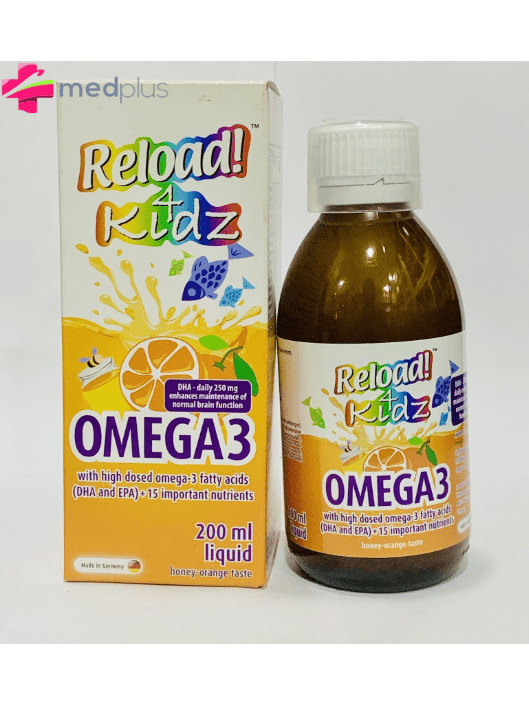 RELOAD 4 KIDZ OMEGA 3 SYRUP 200ML – Klick Africa