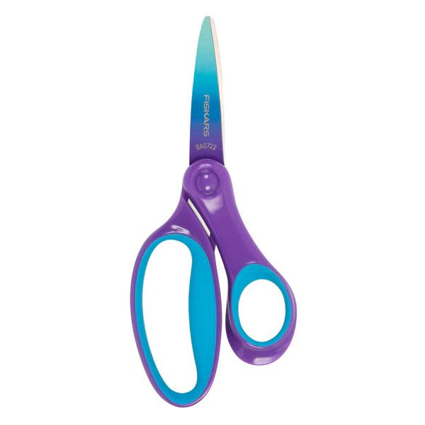 Fiskars Children's Scissors for Older Children (Purple/Blue Colour ...